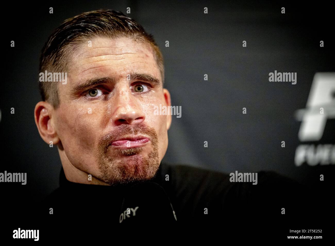 ARNHEM - Kickboxer Rico Verhoeven during the GLORY: Collision 6 fight ...