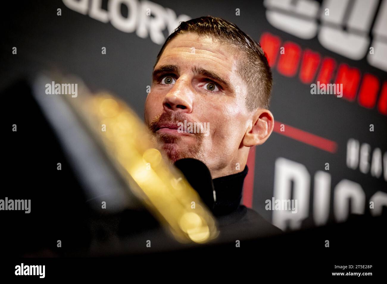 ARNHEM - Kickboxer Rico Verhoeven during the GLORY: Collision 6 fight ...