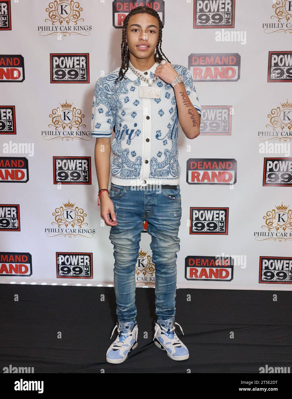 PHILADELPHIA, PA, USA - OCTOBER 27, 2023: DD Osama Poses at Power 99's ...