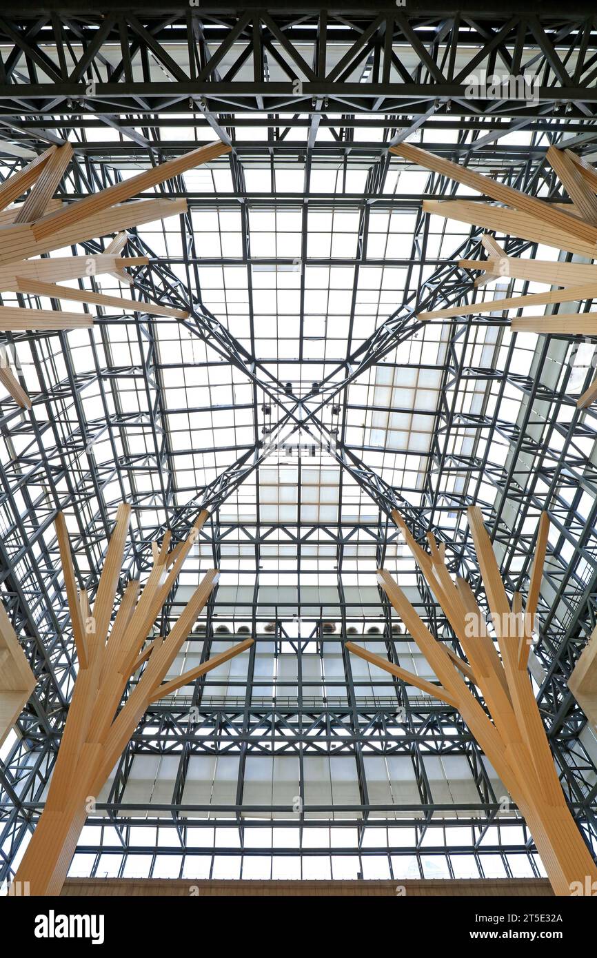 Hall building frame Stock Photo - Alamy