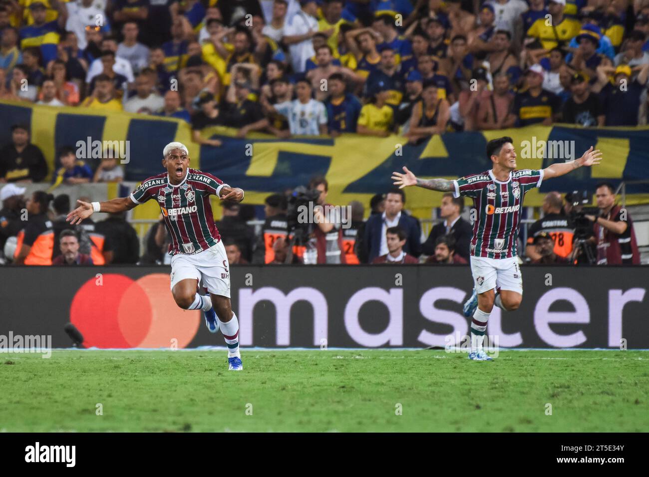 Rio De Janeiro, Brazil. 04th Nov, 2023. John Kennedy of Fluminense ...
