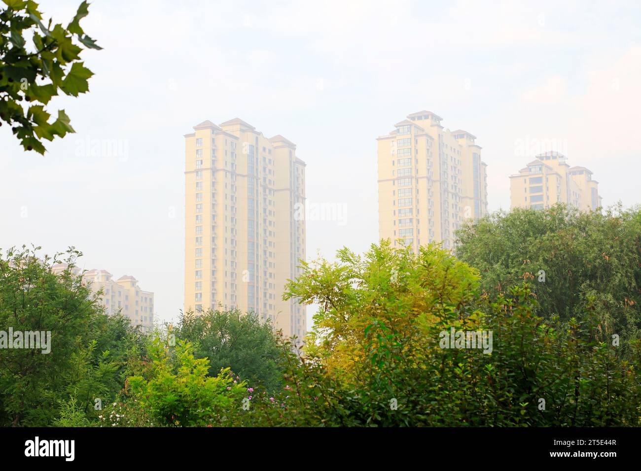 High-rise building scenery Stock Photo - Alamy