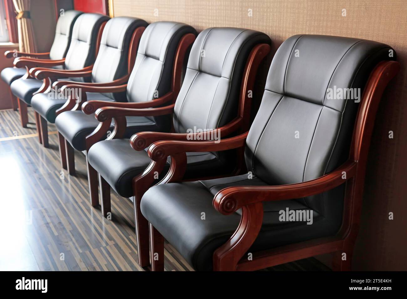 Leather seat close-up picture Stock Photo - Alamy