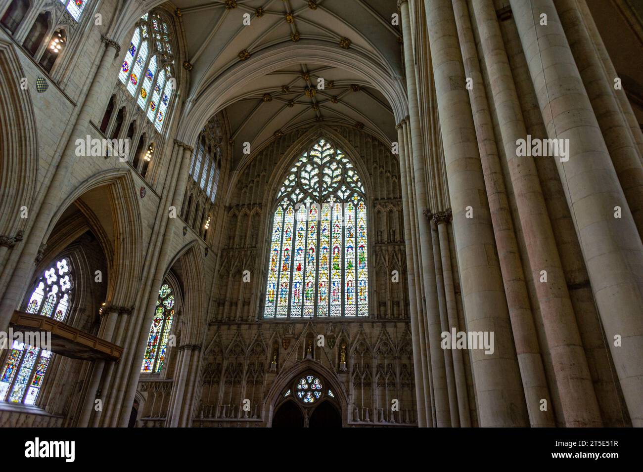 Inside interior of the York's Cathedral, taken in June 2022 Stock Photo ...