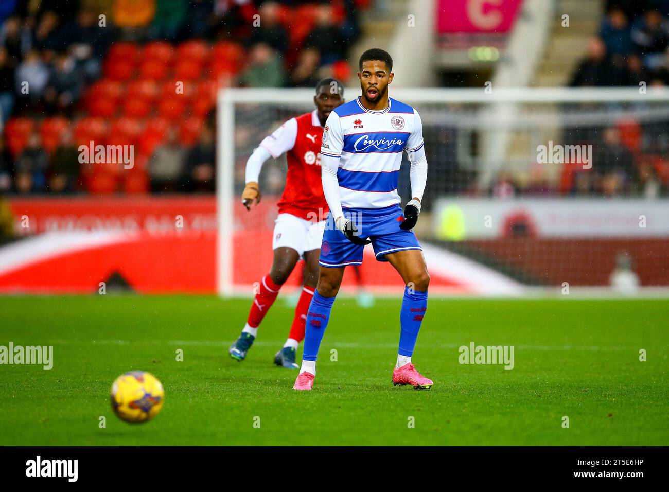 AESSEAL New York Stadium, Rotherham, England - 4th November 2023 Elijah ...