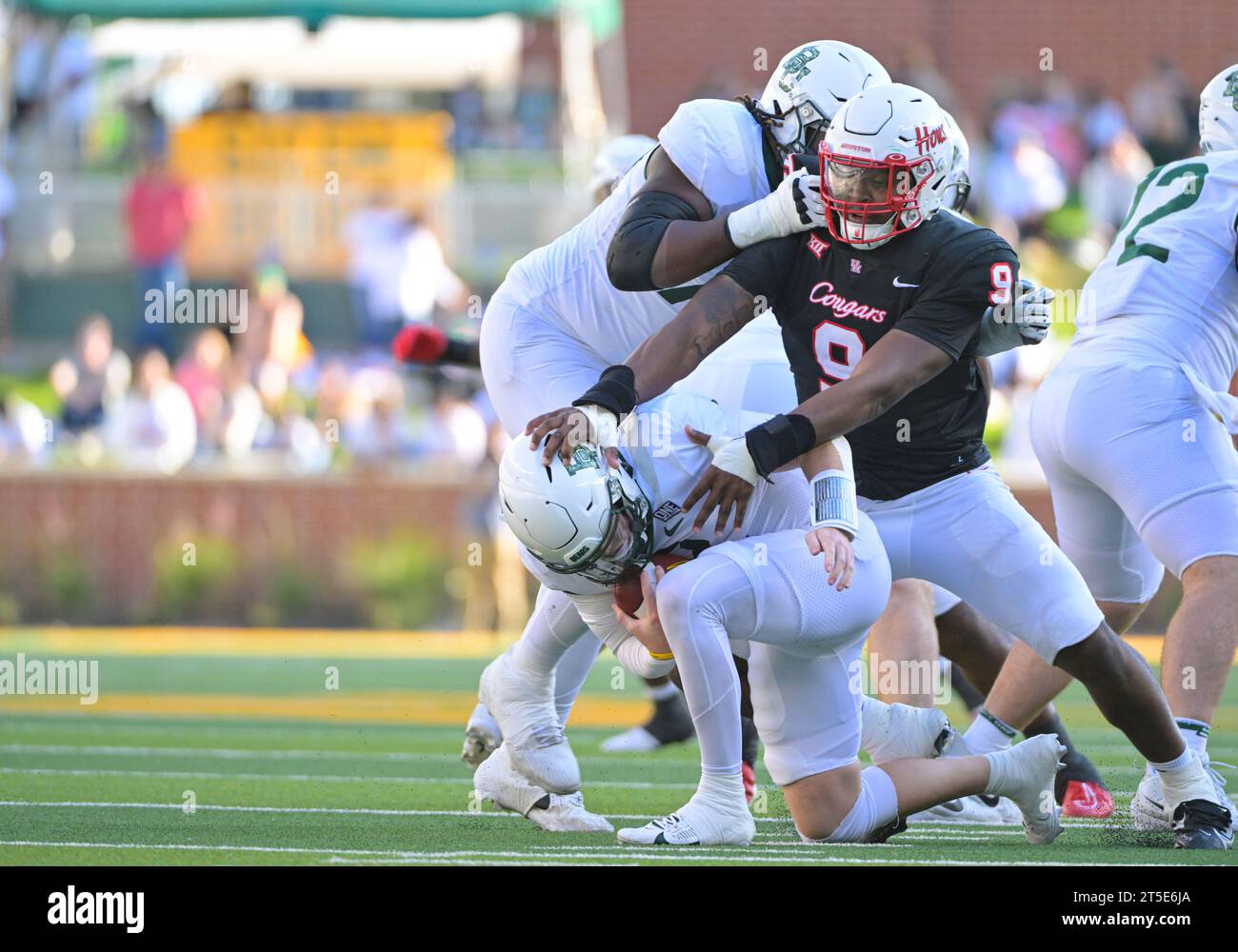 November 4 2023: Houston Cougars defensive lineman Nelson Ceaser (9 ...