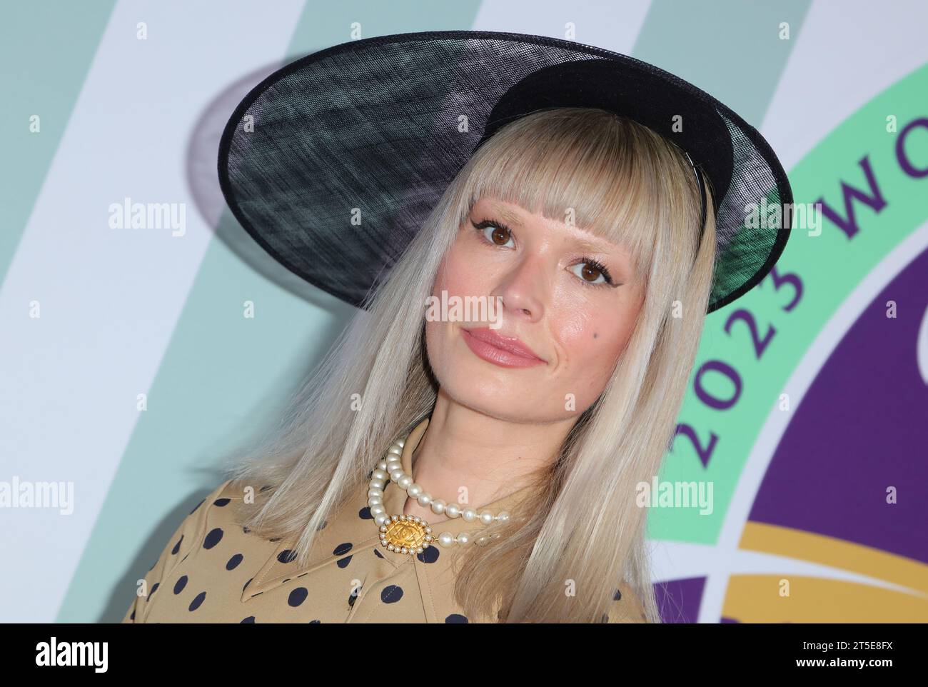 Arcadia, USA. 04th Nov, 2023. Mosha Lundstrom Halbert arrives at The ...