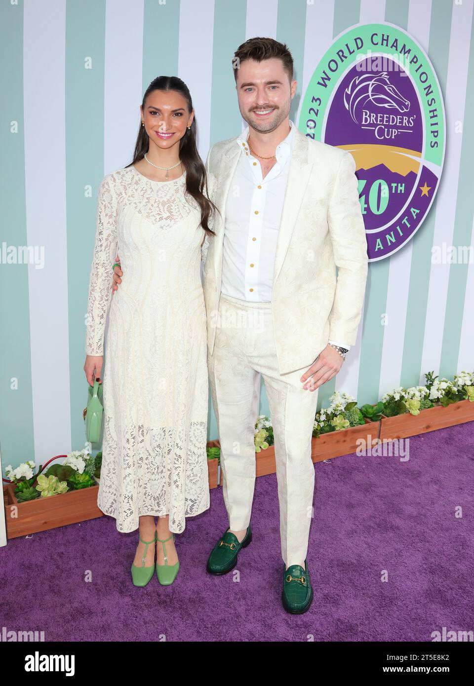 Arcadia, USA. 04th Nov, 2023. Chanel Margaux, Frank Walker arrives at ...