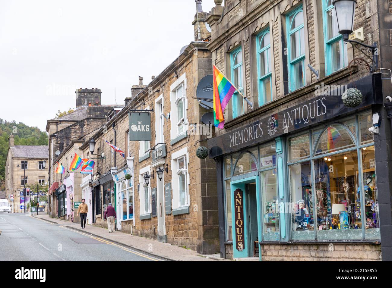 Ramsbottom English village in Lancashire Greater Manchester holds its ...