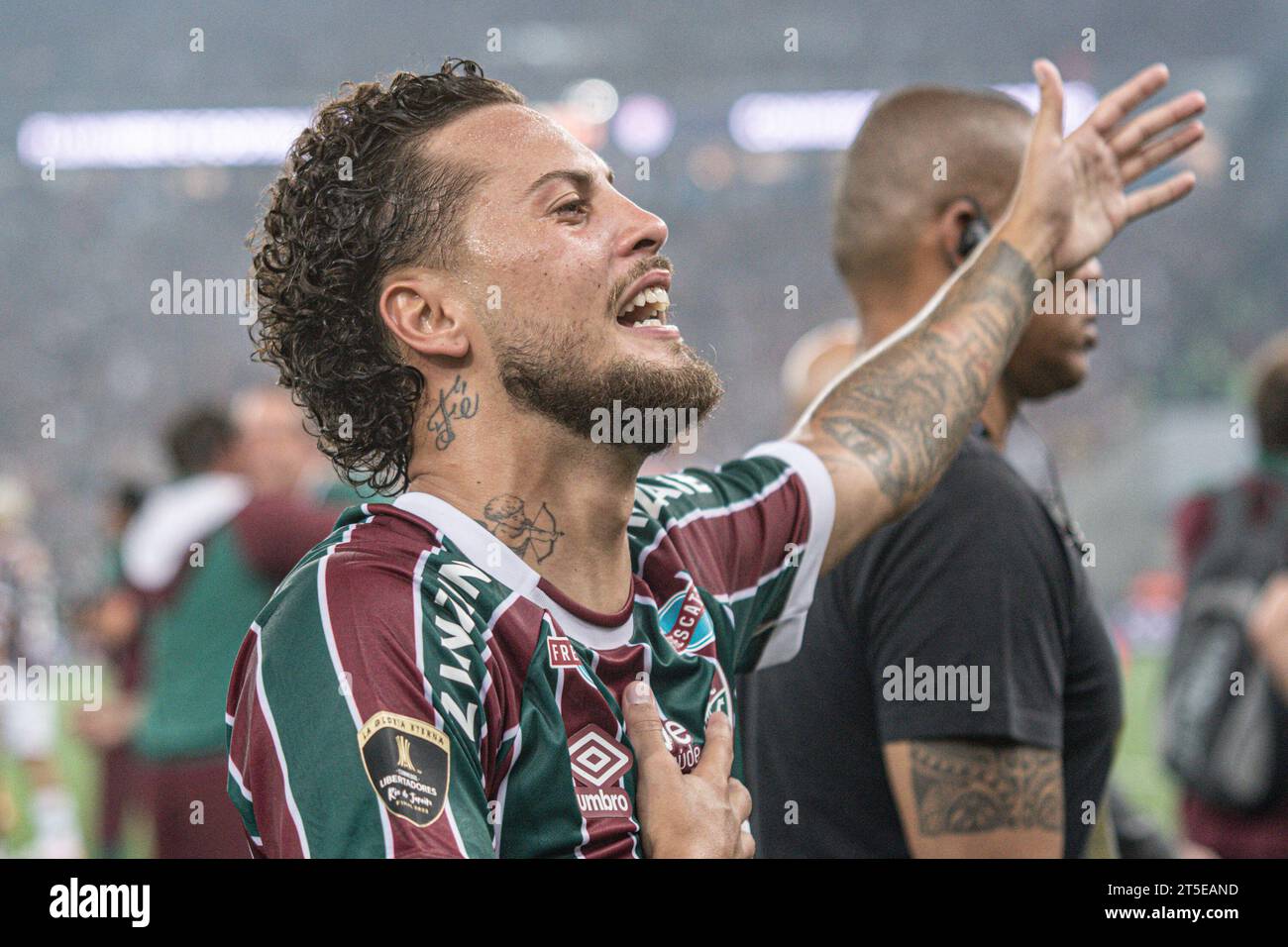 Rio De Janeiro, Brazil. 04th Nov, 2023. Fluminense player Guga ...