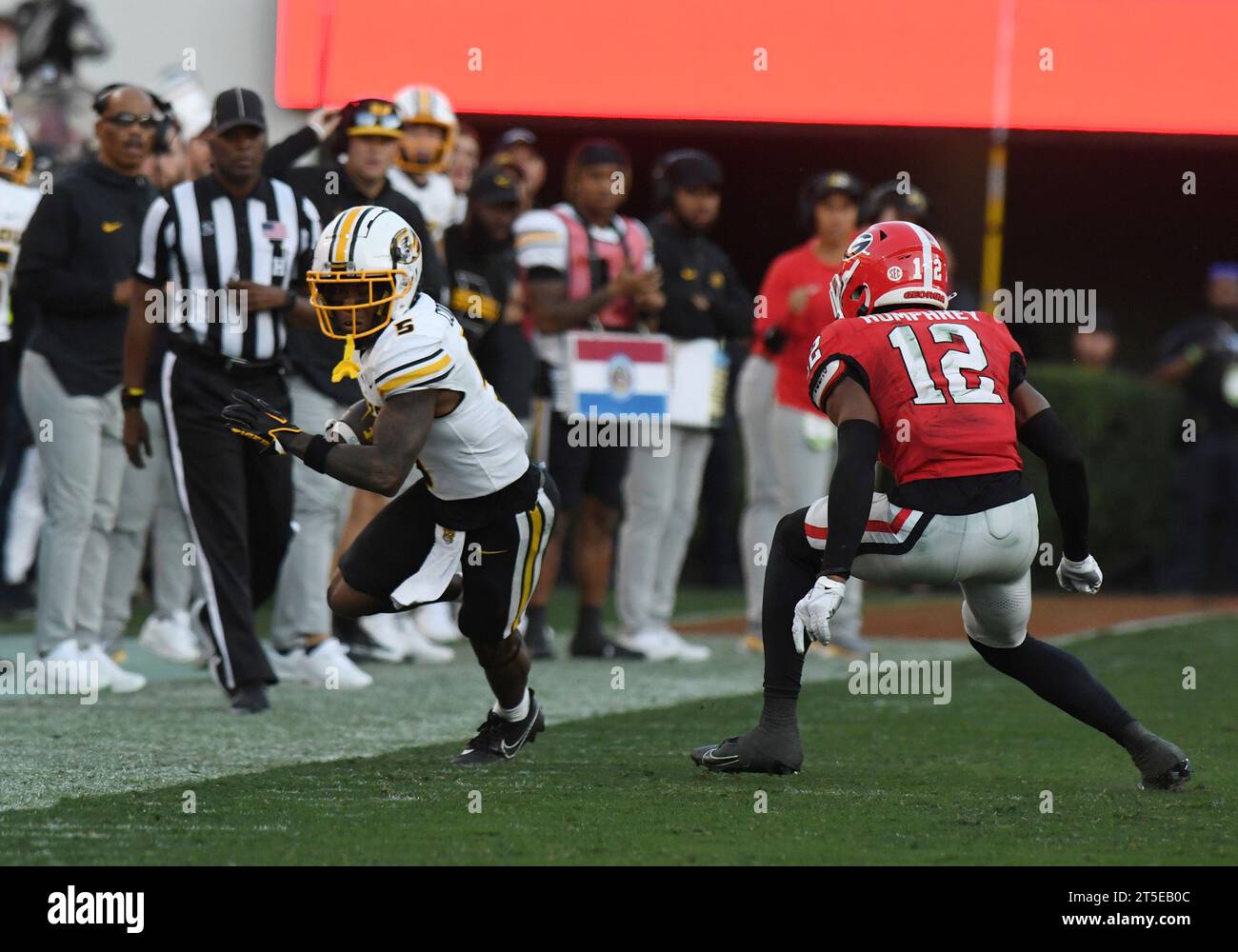 ATHENS, GA - NOVEMBER 04: Missouri Tigers Wide Receiver Mookie Cooper ...