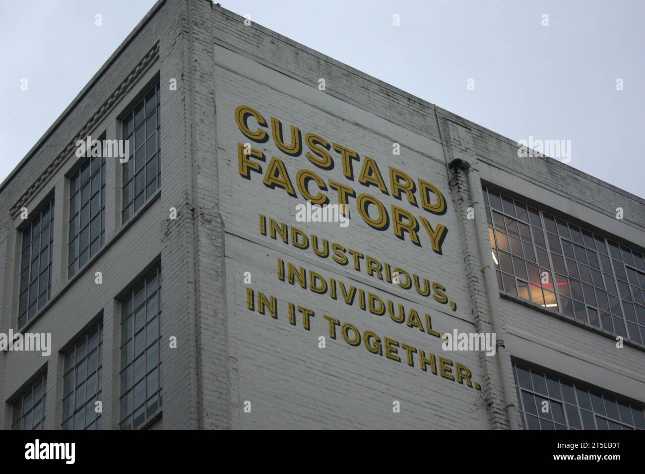 The Custard Factory in Digbeth, Birmingham Stock Photo - Alamy