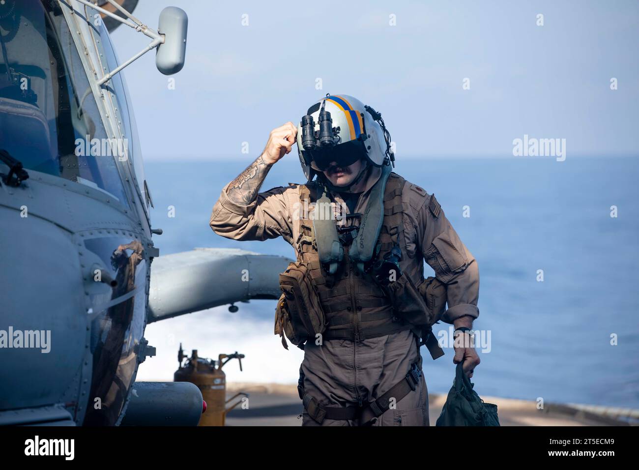 231027-N-LK647-1339 MEDITERRANEAN SEA (Oct. 27, 2023) Lt. Cmdr. Devin ...