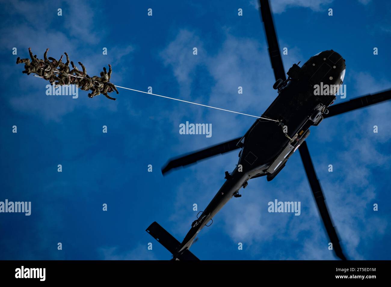 The 101st Combat Aviation Brigade, 101st Airborne Division performs a ...