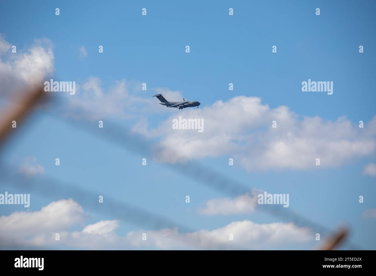 U.S. Air Force C-130, flies into Wheeler Army Airfield, Hawaii, Nov. 3 ...