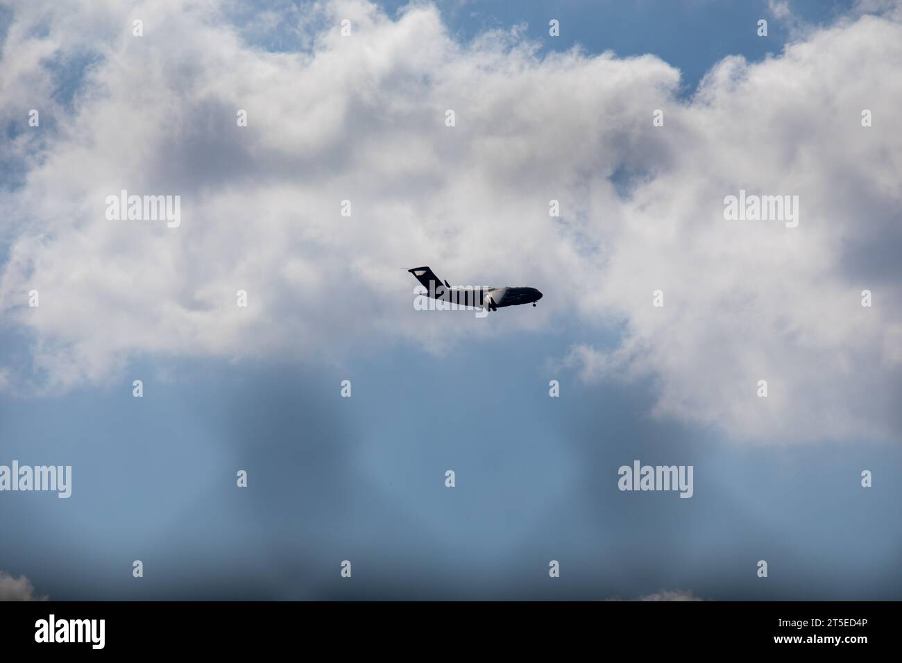 U.S. Air Force C-130, flies into Wheeler Army Airfield, Hawaii, Nov. 3 ...