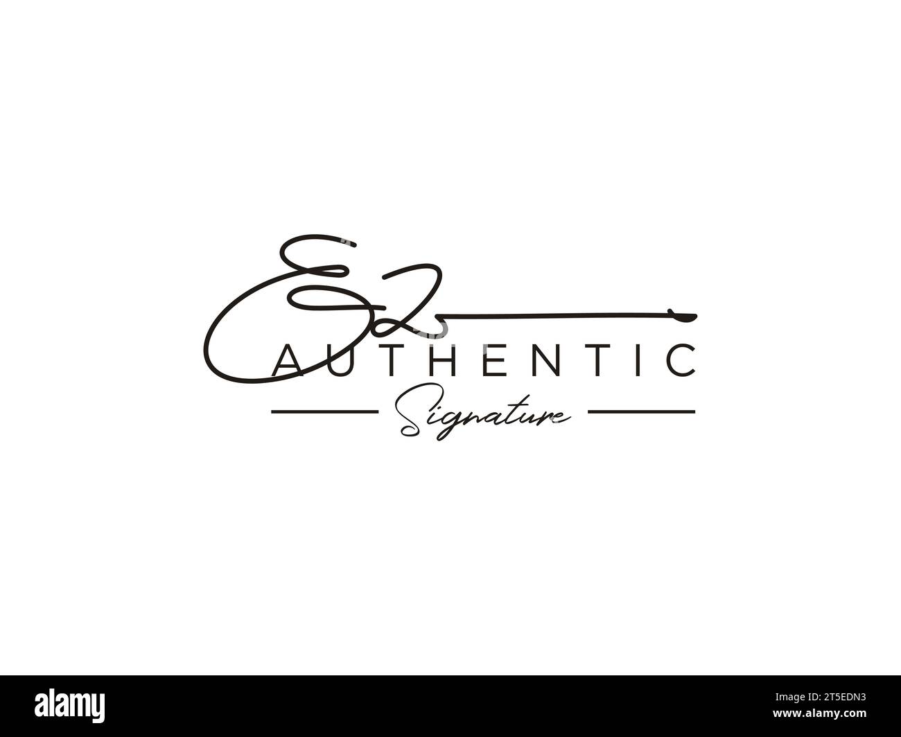 Letter ez logo Cut Out Stock Images & Pictures - Alamy