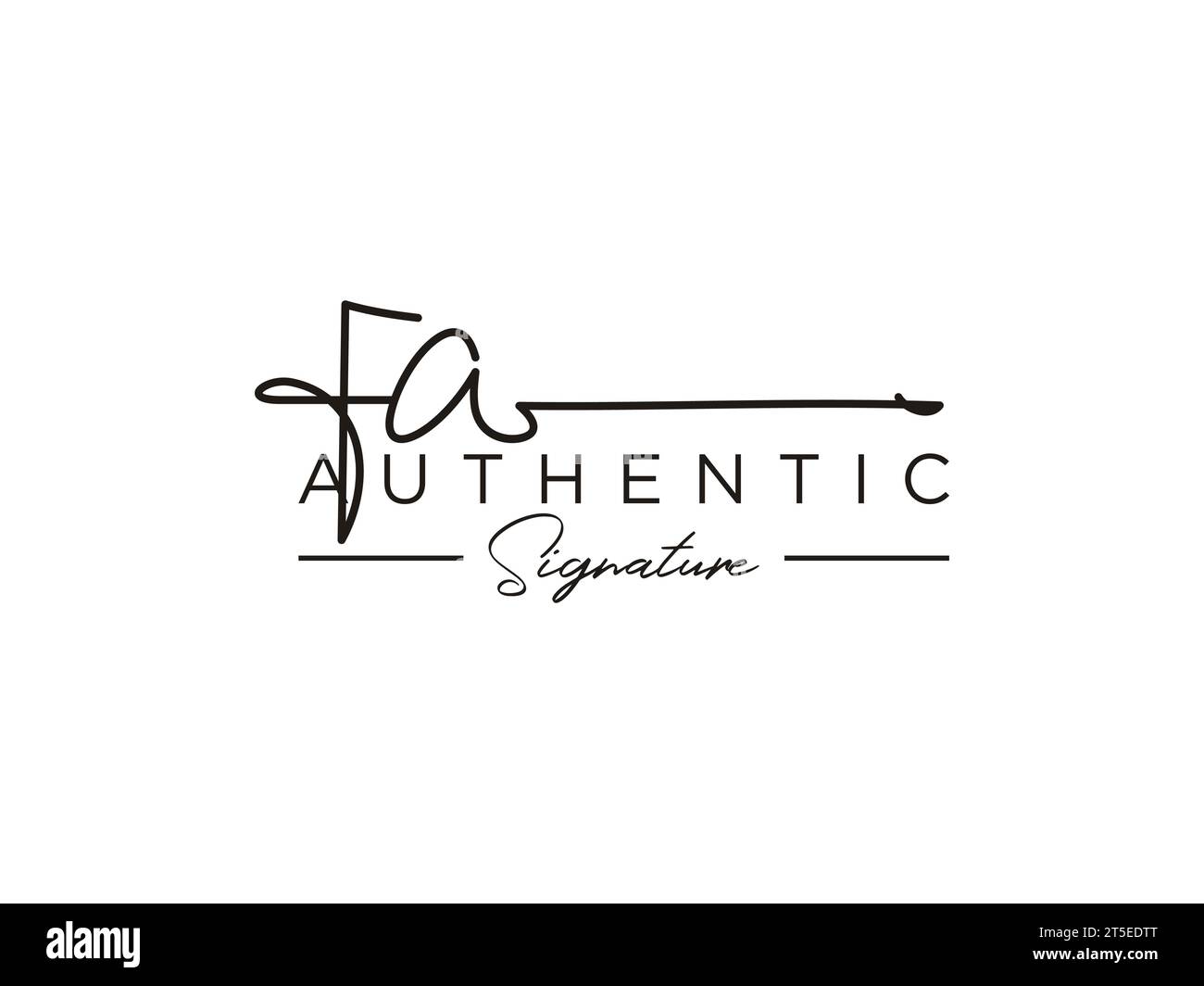 Letter fa vector vectors hi-res stock photography and images - Alamy