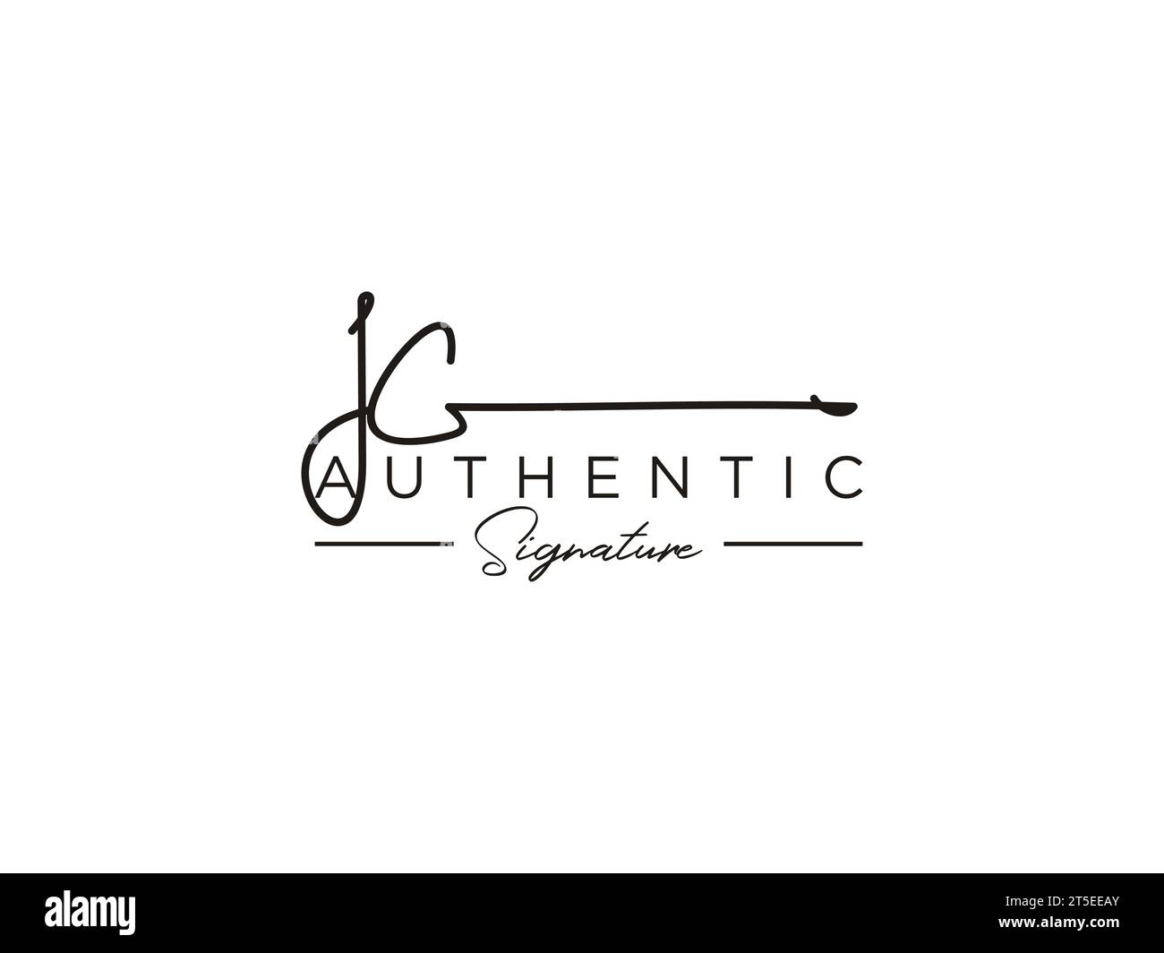 Letter jc vector vectors hi-res stock photography and images - Alamy