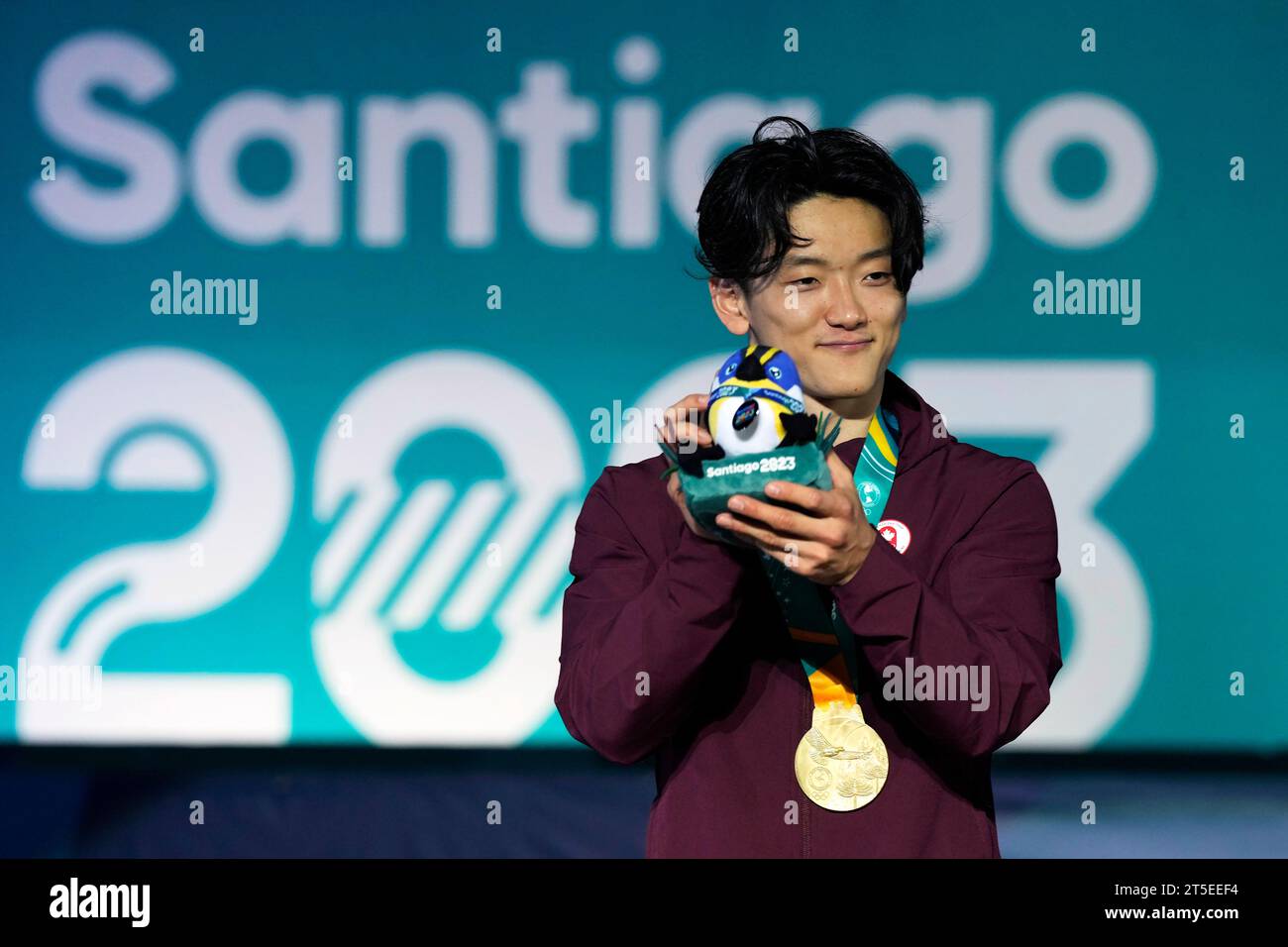 Santiago, Chile. 04th Nov, 2023. Canada's Philip Kim (B-Boy Phil Wizard ...