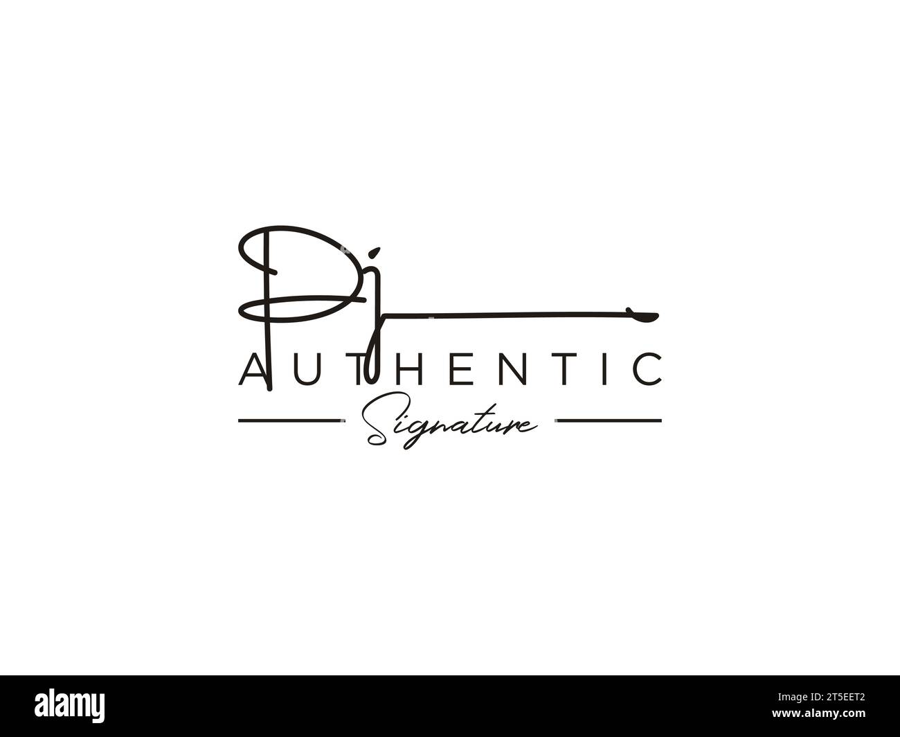 Pj logo vector vectors hi-res stock photography and images - Alamy