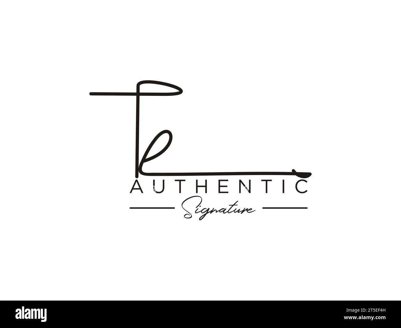 Te signature Stock Vector Images - Alamy