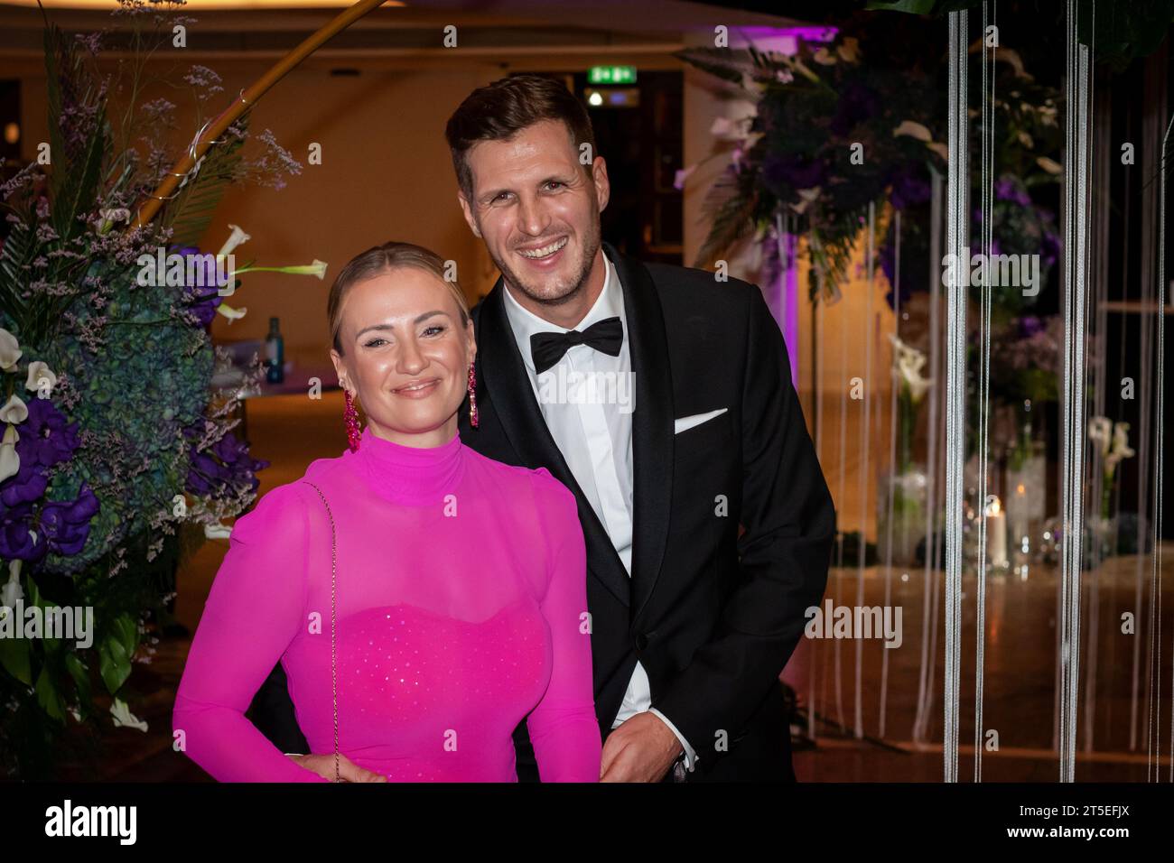 Ania niedieck and husband chris hecker germany hi-res stock photography ...