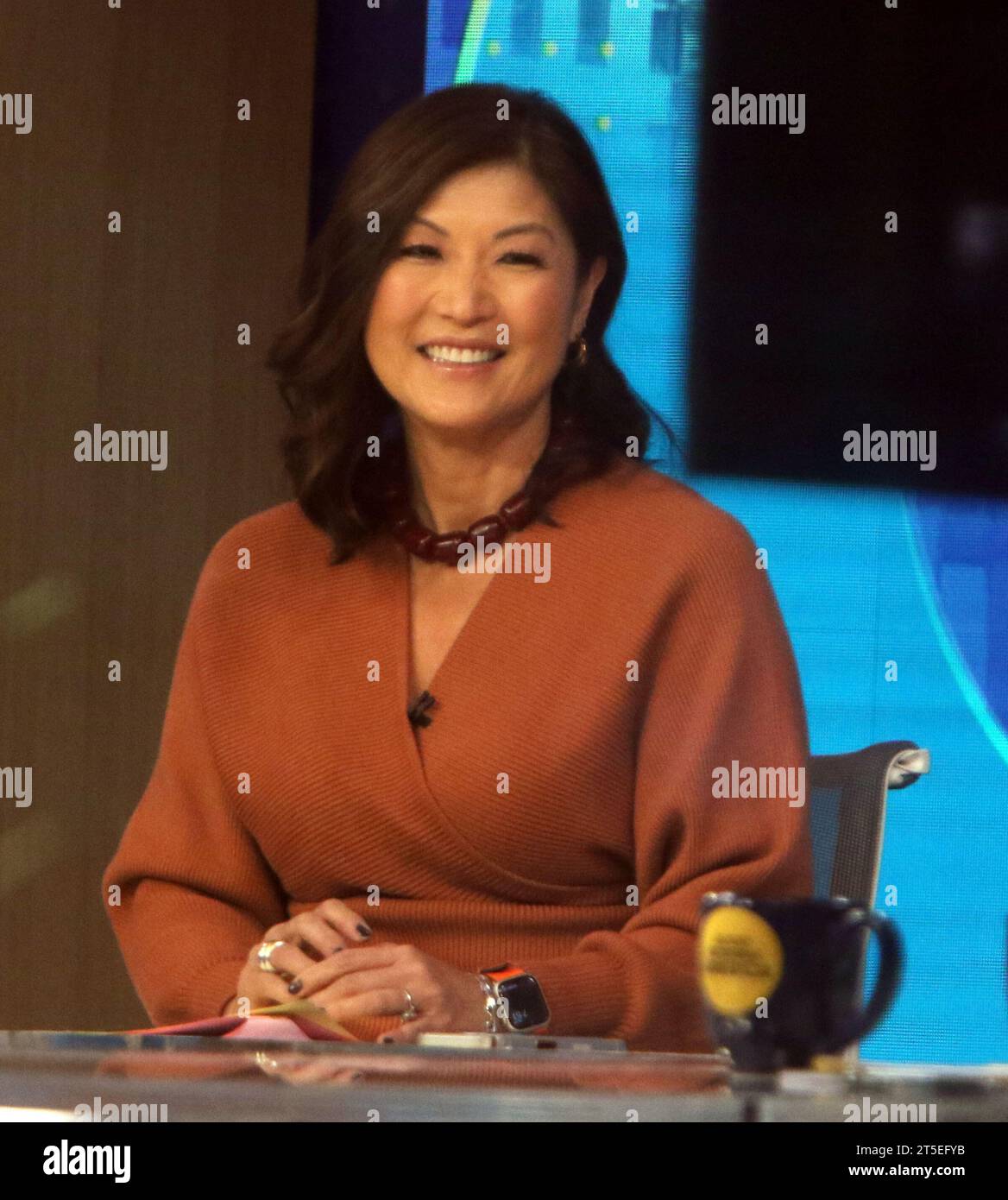 November 03, 2023 Juju Chang on Good Morning America in New York ...