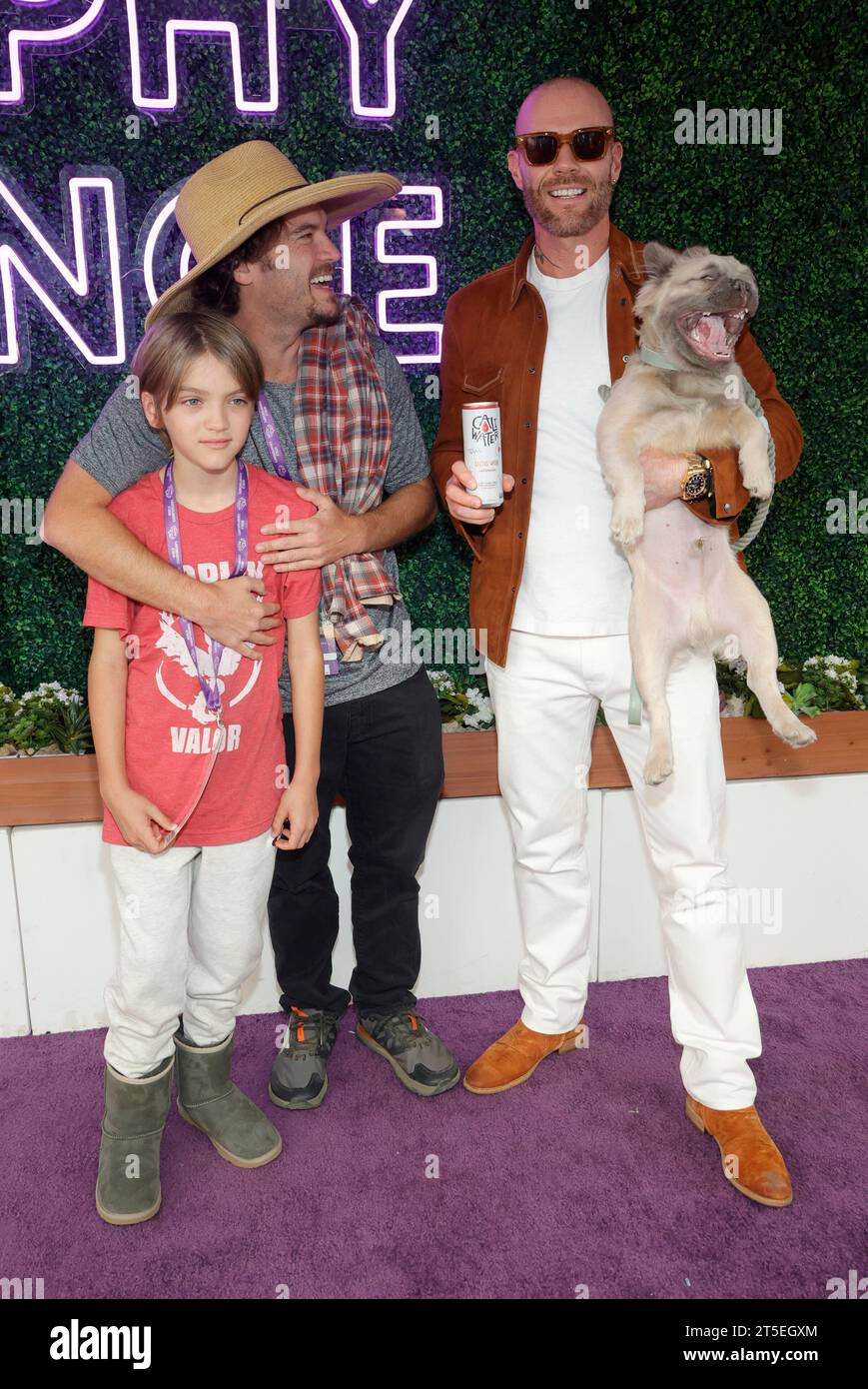 Los Angeles, Ca. 4th Nov, 2023. Valor Hirsch, Emile Hirsch, Oliver ...