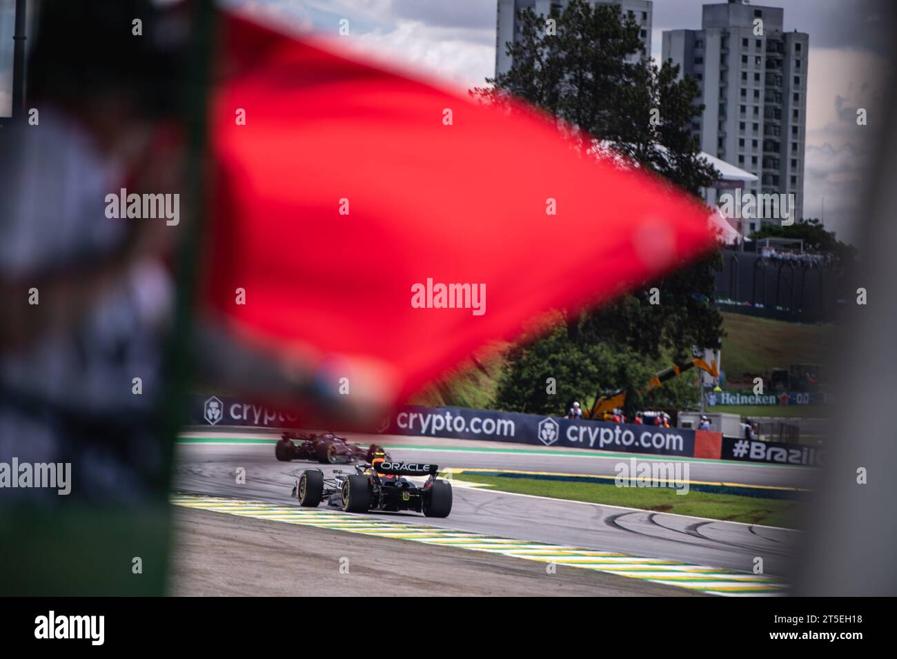 SAO PAULO, Brazil. 4th Nov, 2023. #1, Max VERSTAPPEN, NDL, Oracle Red Bull Racing, on Sprint ...