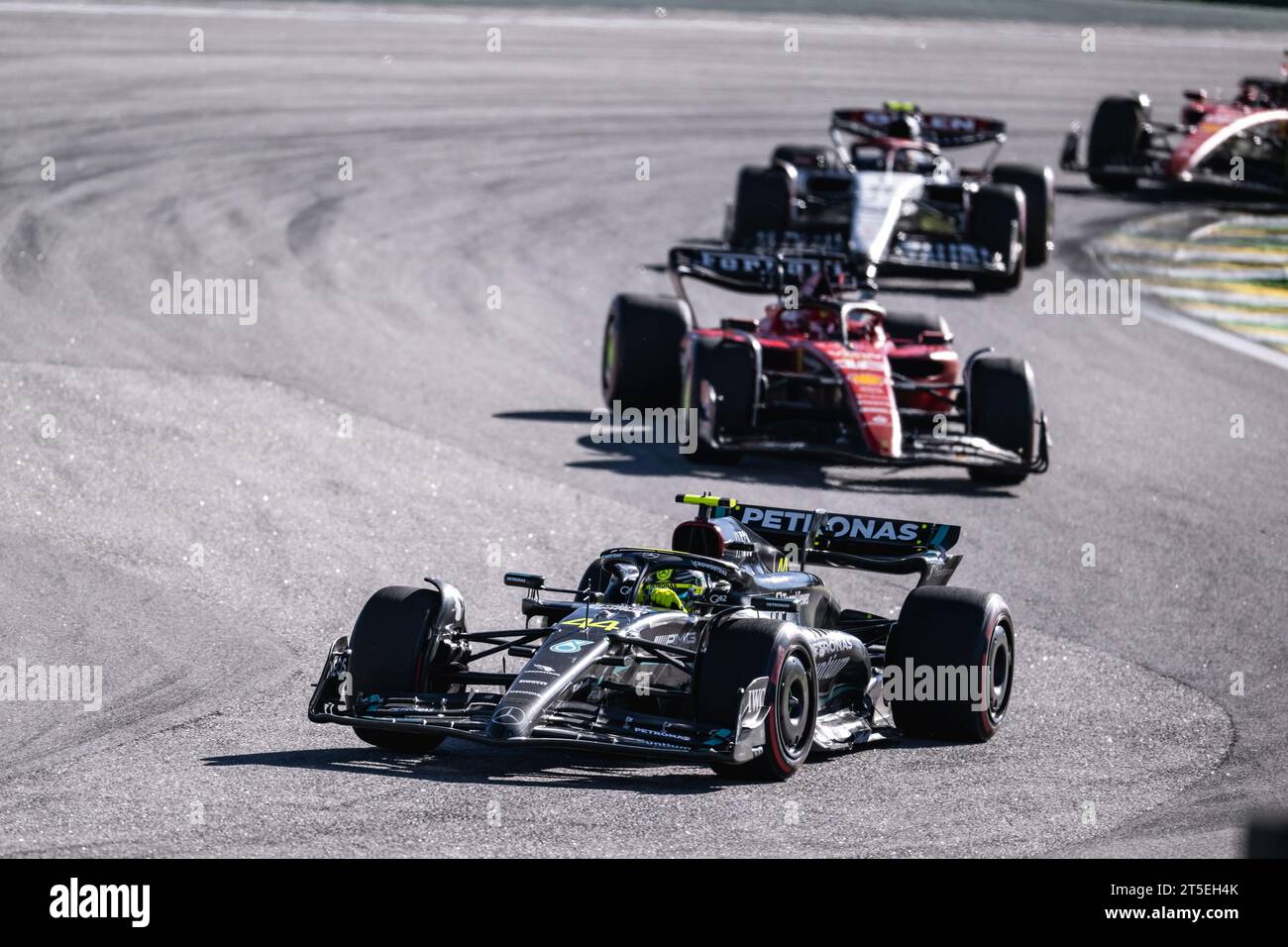 Lewis hamilton interlagos 2023 hi-res stock photography and images - Alamy