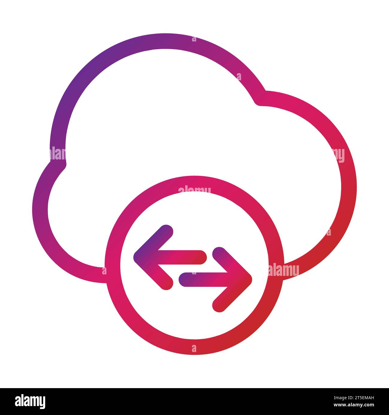 Information technology blue gradient Stock Vector Images - Alamy