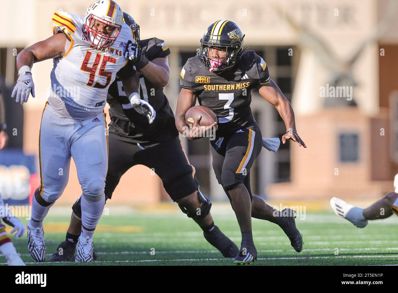 NOV 04, 2023: Southern Miss Golden Eagles running back Frank Gore Jr ...