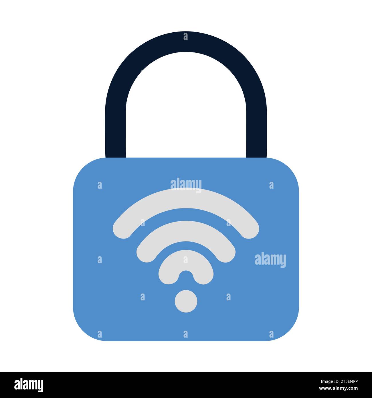 flat style safety lock icon Stock Vector Image & Art - Alamy