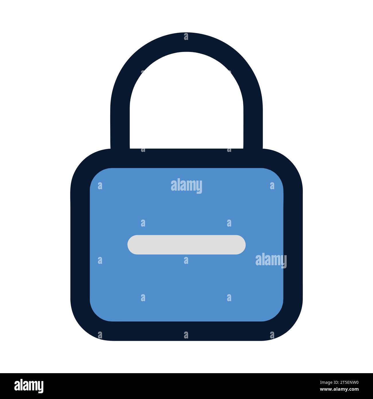 flat style safety lock icon Stock Vector Image & Art - Alamy
