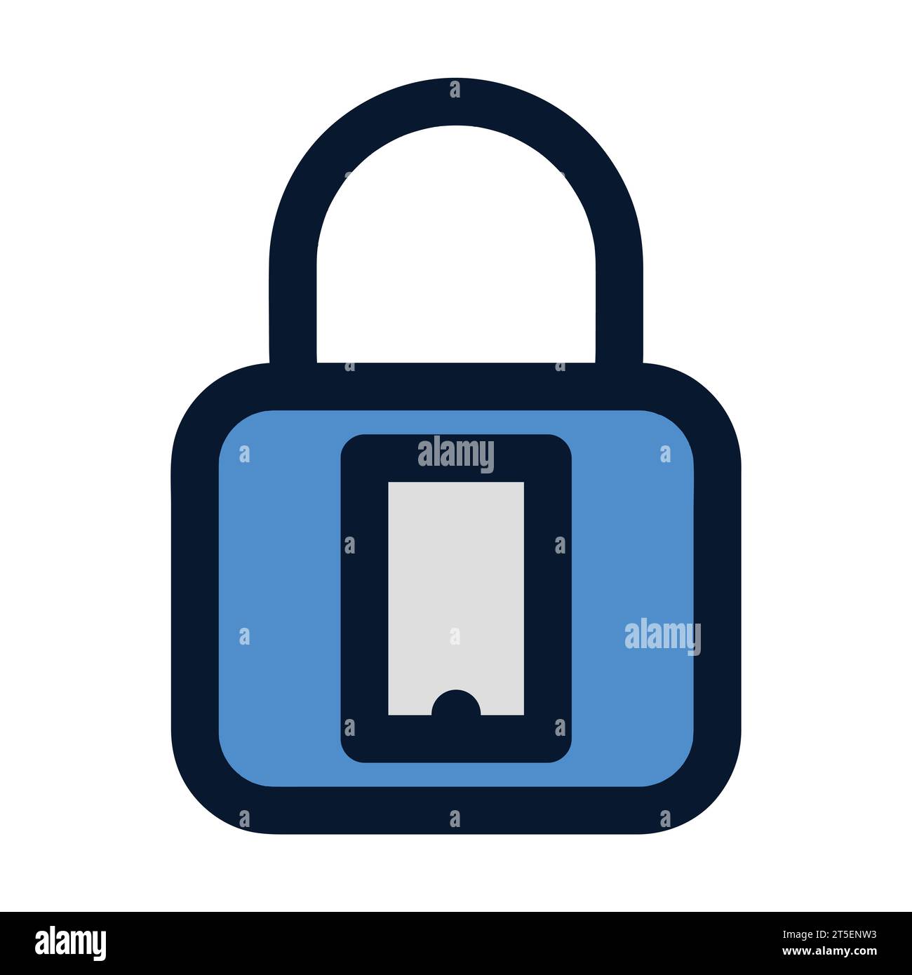 flat style safety lock icon Stock Vector Image & Art - Alamy