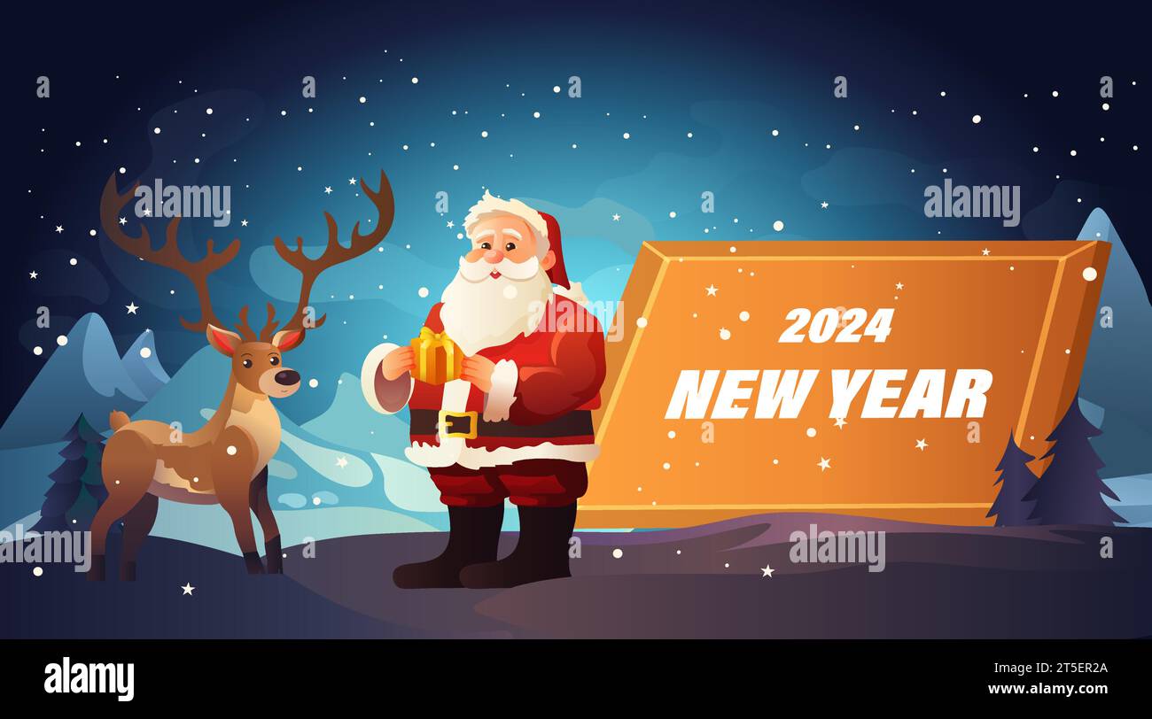2024 in santa Stock Vector Images - Alamy