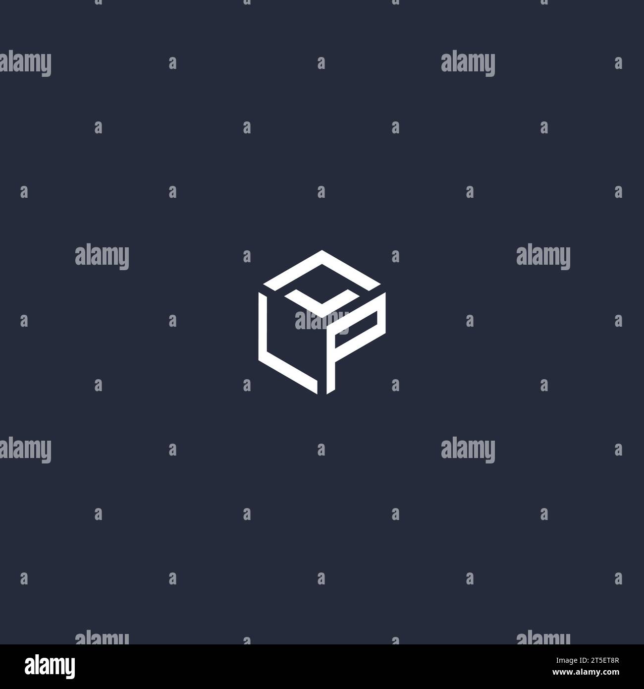 LP initial hexagon logo design inspiration Stock Vector Image & Art - Alamy