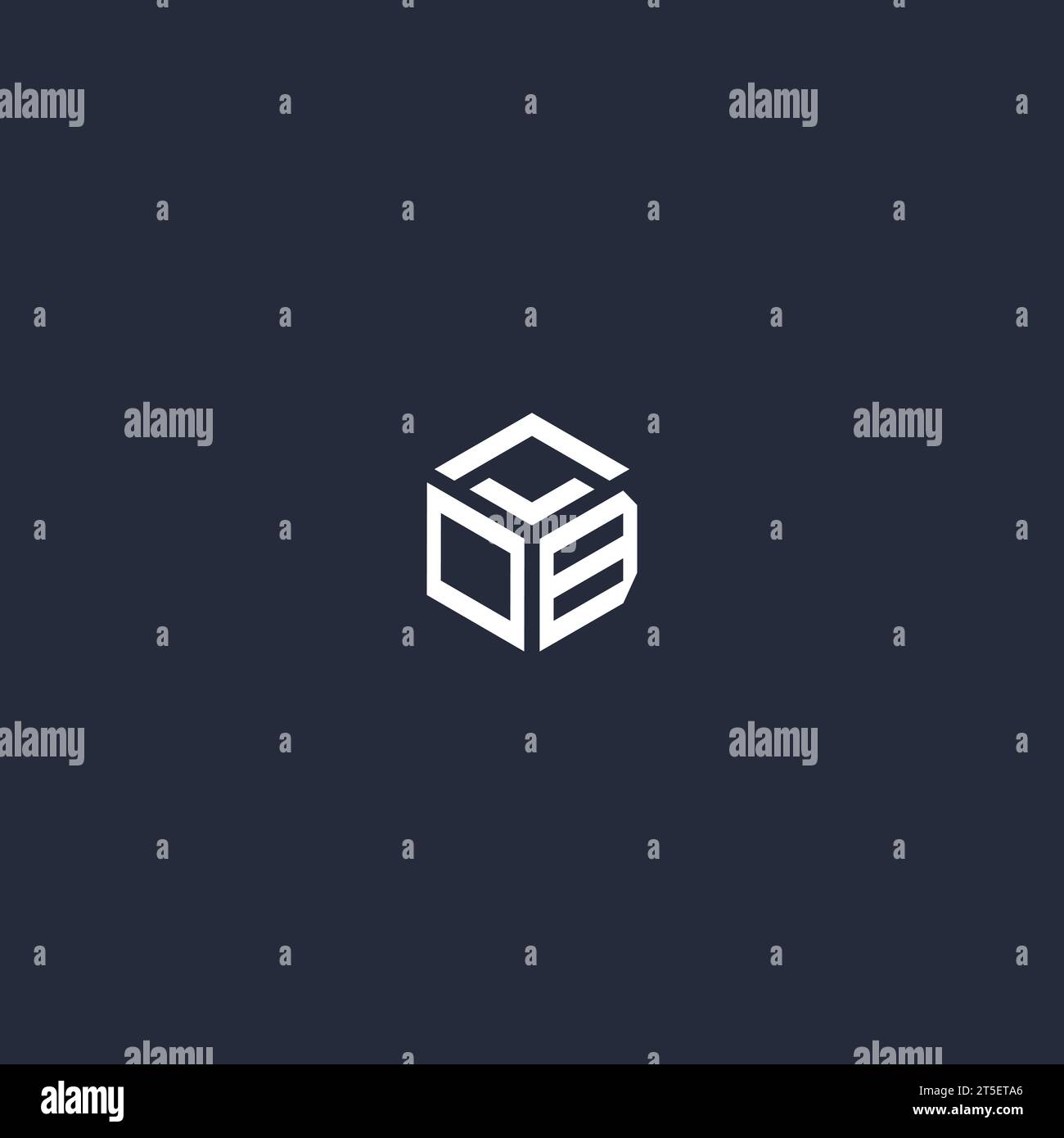 Initial ob Stock Vector Images - Alamy