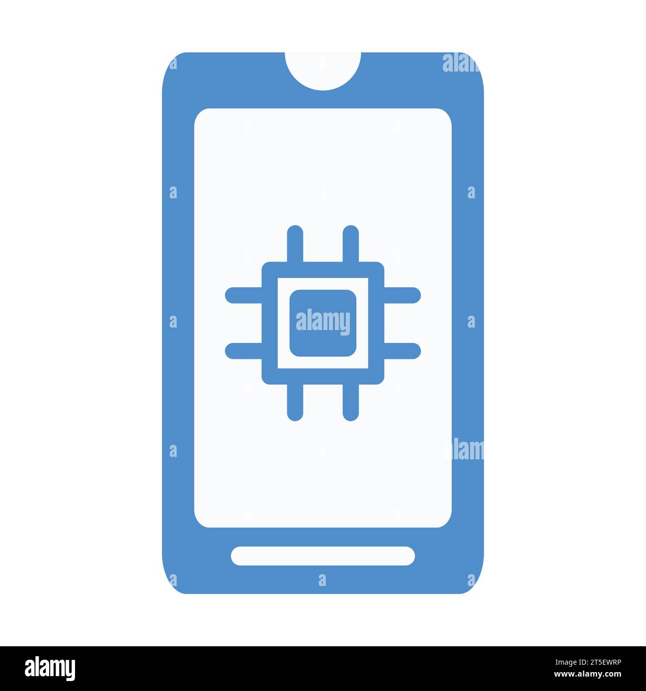 simple modern smartphone icon Stock Vector Image & Art - Alamy