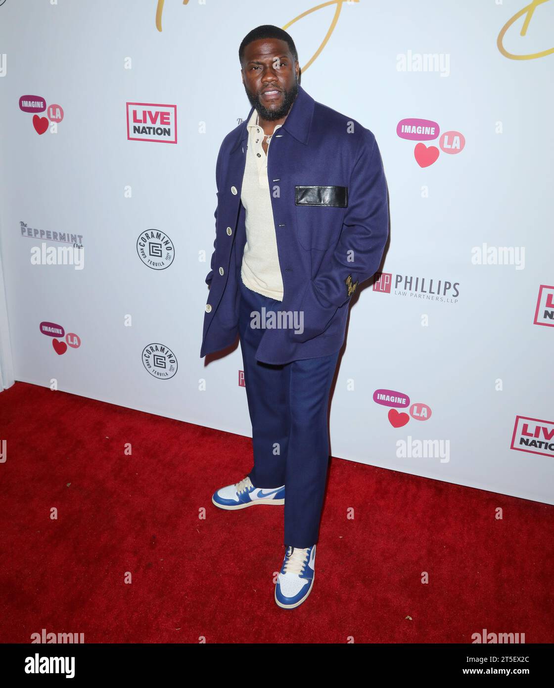 West Hollywood, USA. 04th Nov, 2023. Kevin Hart arrives at The Imagine ...