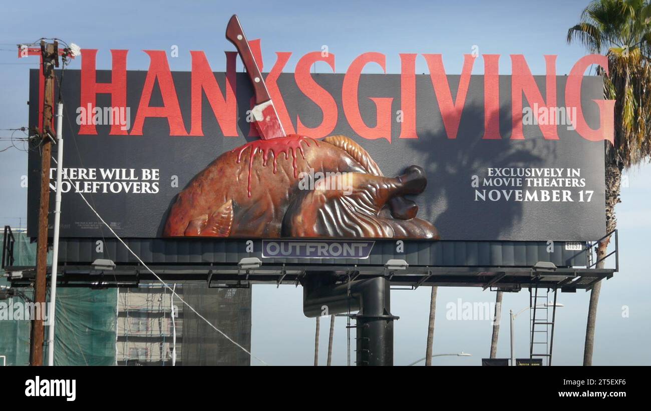 Los Angeles, California, USA 4th November 2023 Eli Roth Thanksgiving ...