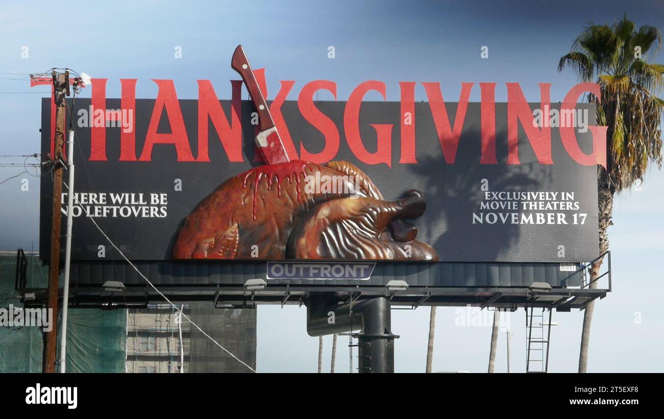 Los Angeles, California, USA 4th November 2023 Eli Roth Thanksgiving ...