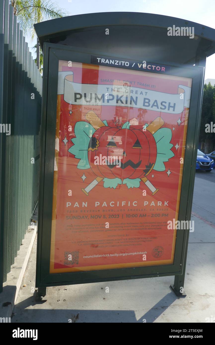 Los Angeles, California, USA 4th November 2023 The Great Pumpkin Bash ...