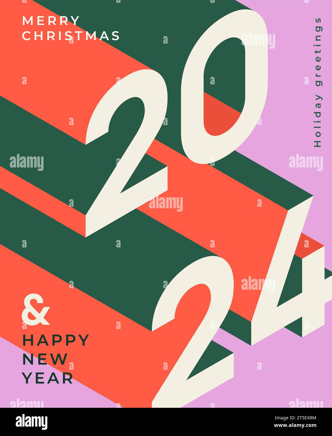 2024 abstract poster vector concept Stock Vector Image & Art - Alamy