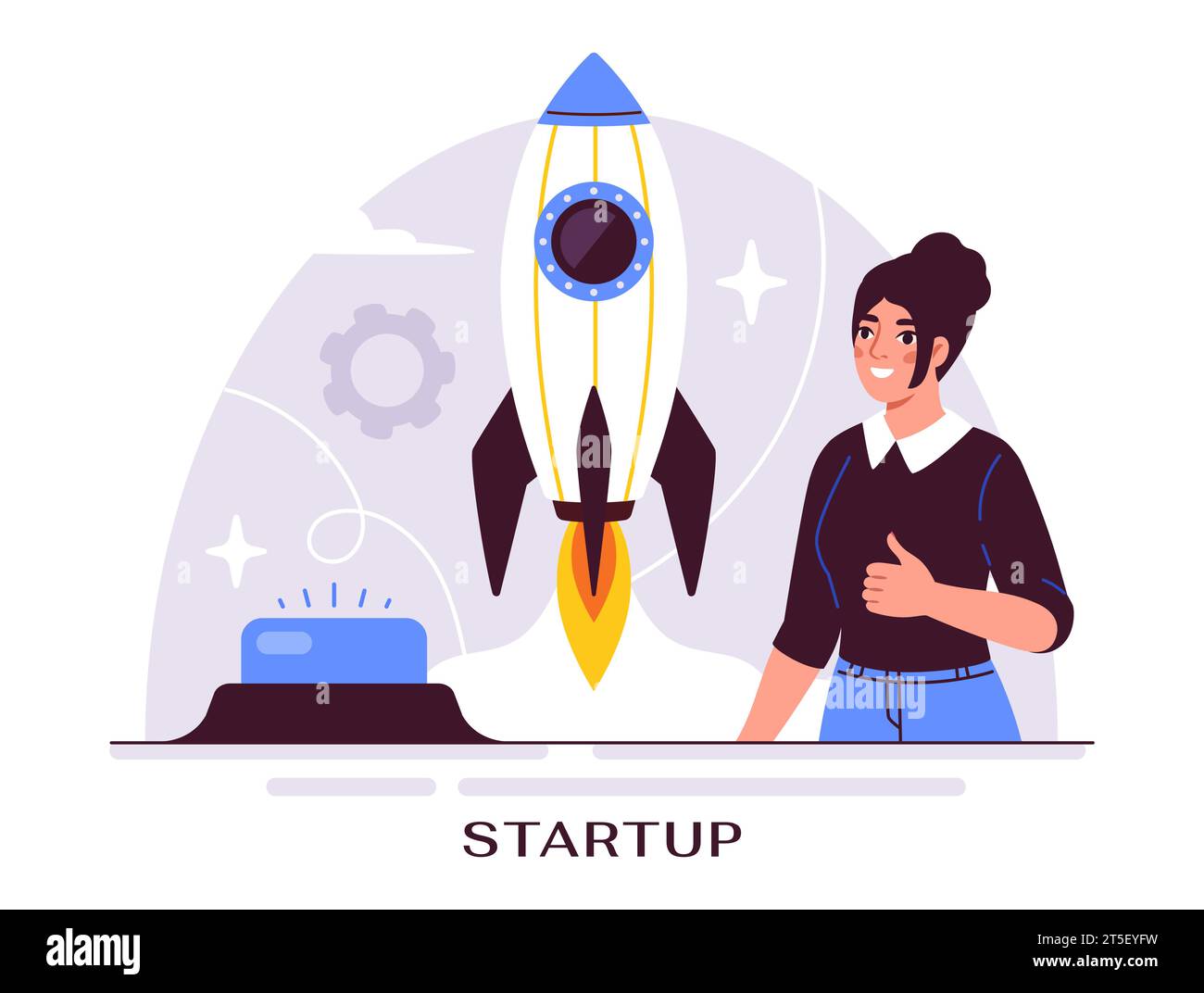 Business process vector concept Stock Vector Image & Art - Alamy