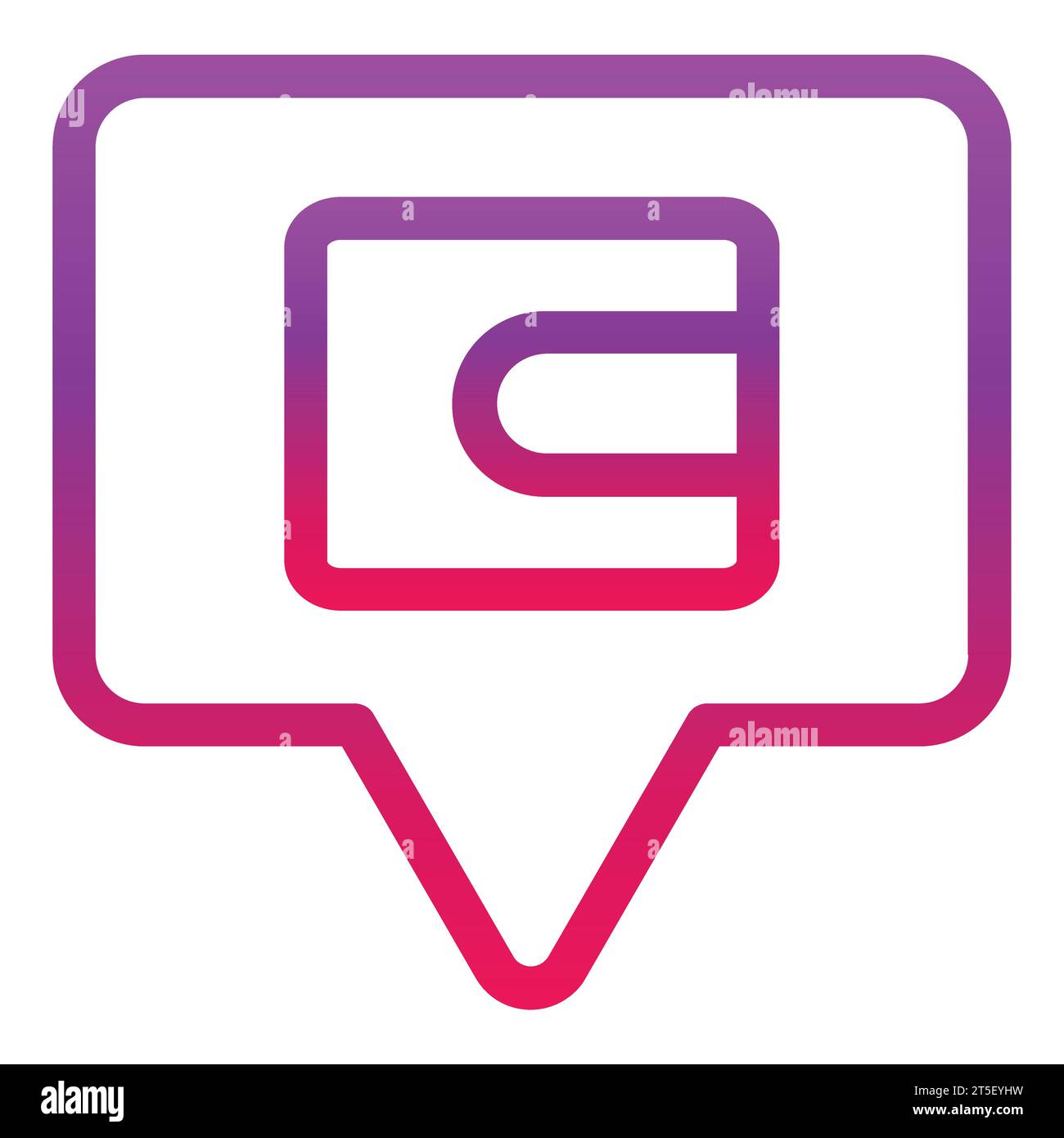 outline gradient talk icon Stock Vector Image & Art - Alamy