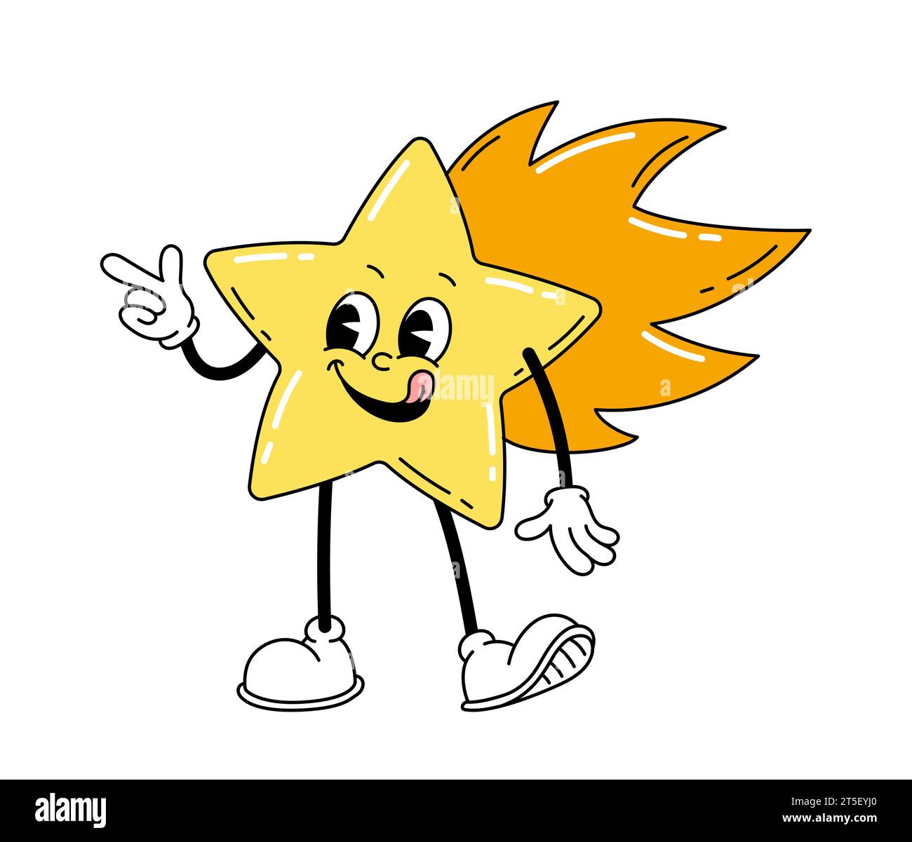 Retro 70s background star Cut Out Stock Images & Pictures - Alamy