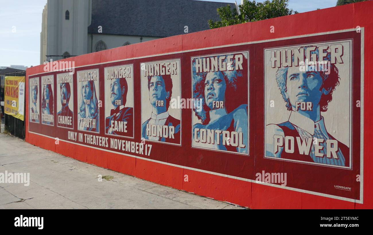 Los Angeles, California, USA 4th November 2023 The Hunger Games The ...