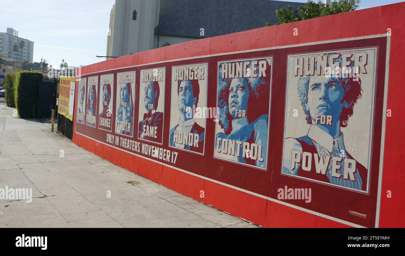 Los Angeles, California, USA 4th November 2023 The Hunger Games The ...